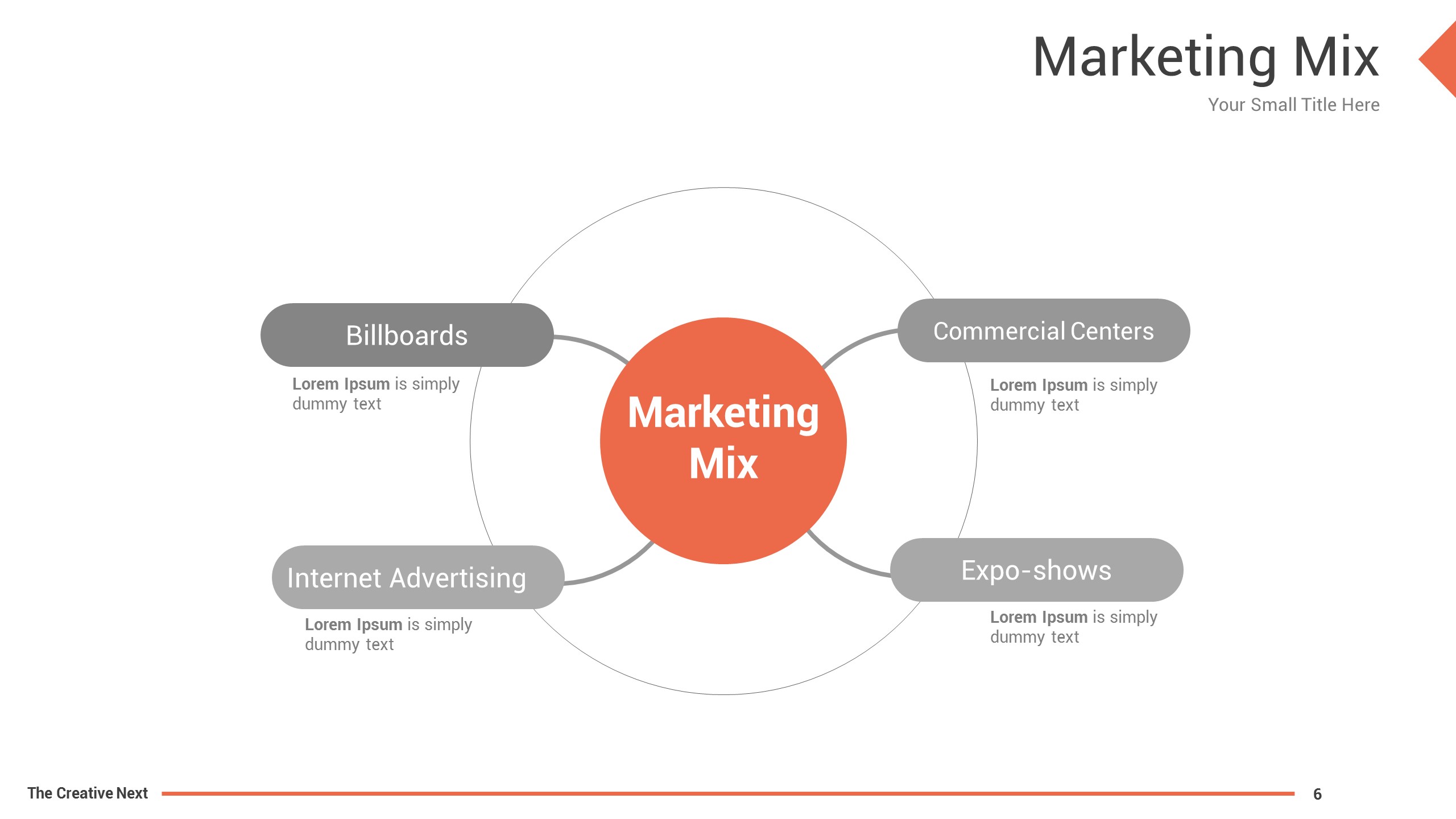 Presentations Template Marketing pitch Deck Template